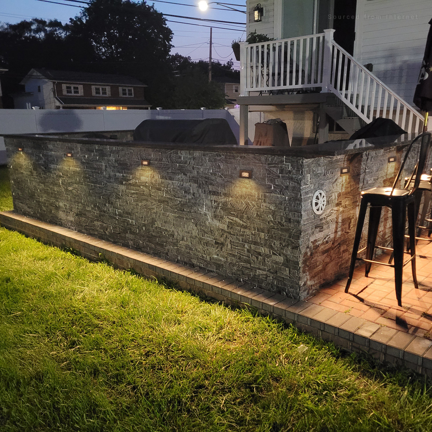 LEDVANS Commercial Grade Dimmable LED Step Lights, Walkway Light Wall ...