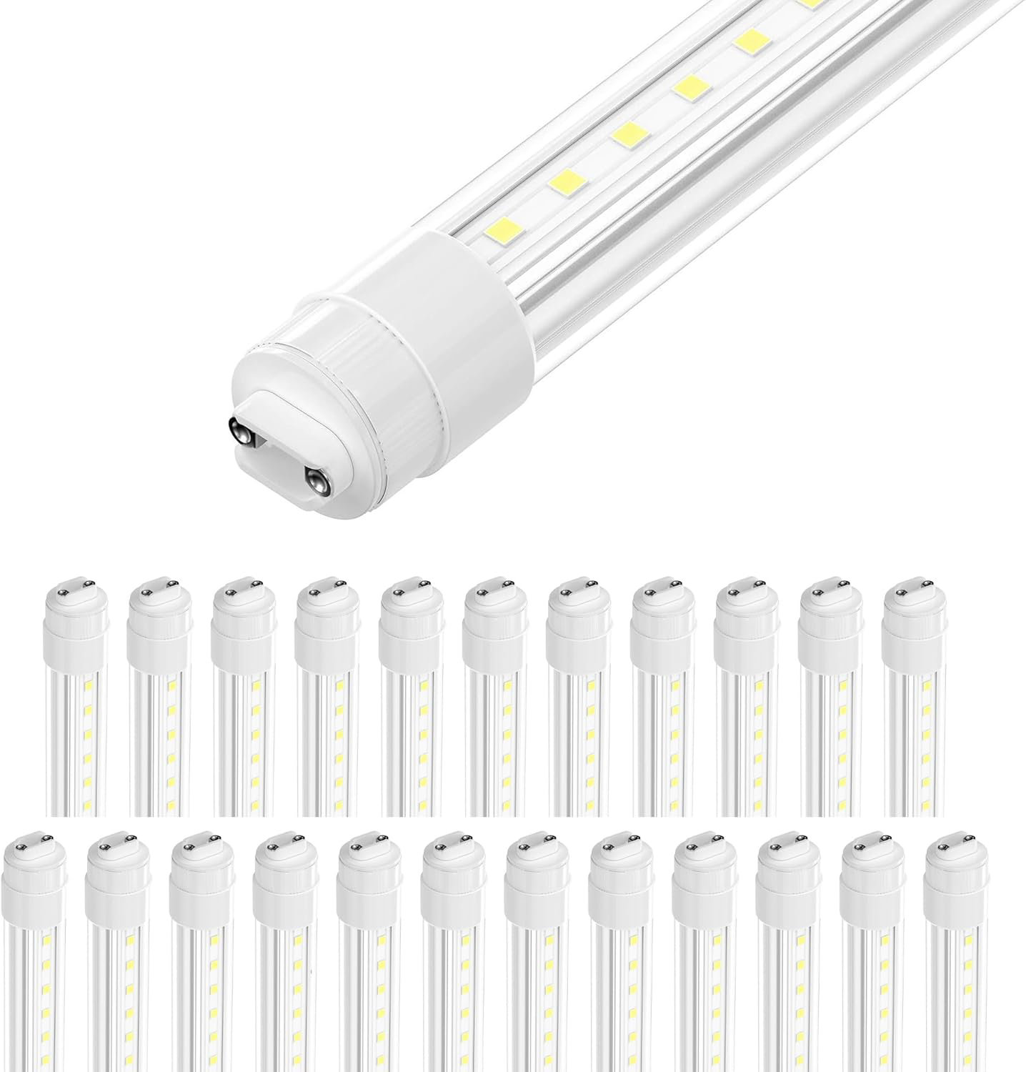 Wen Lighting 10Ft Rotatable LED Sign Tube With R17D Base, T8 Double ...