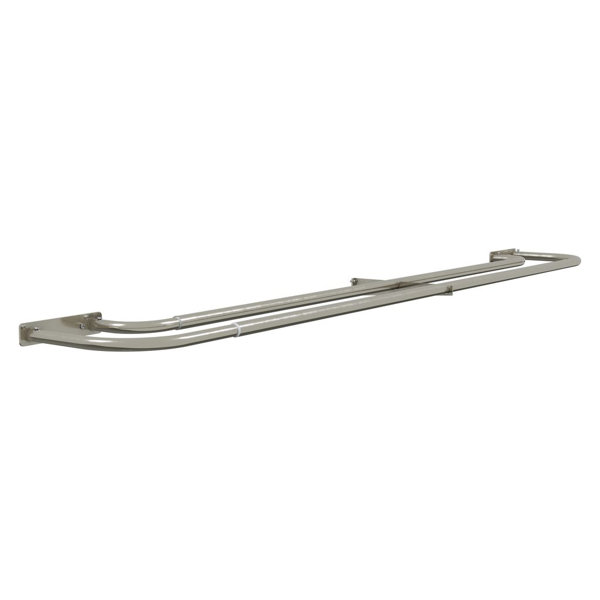 Latitude Run Aishlyn Satin Silver Stainless Steel Adjustable 1.10cm ...