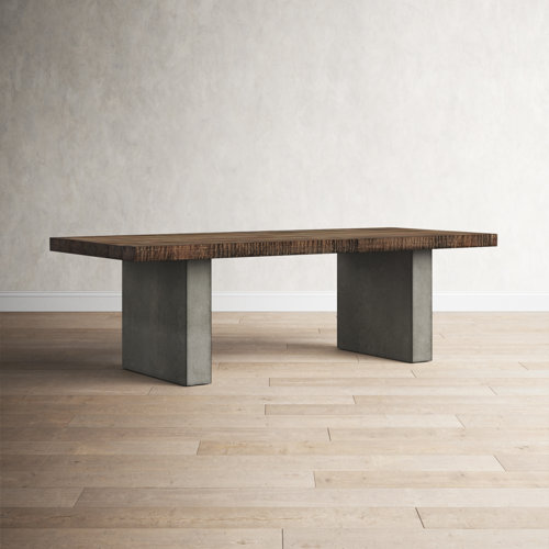 Farmhouse & Rustic Double Pedestal Dining Tables | Birch Lane