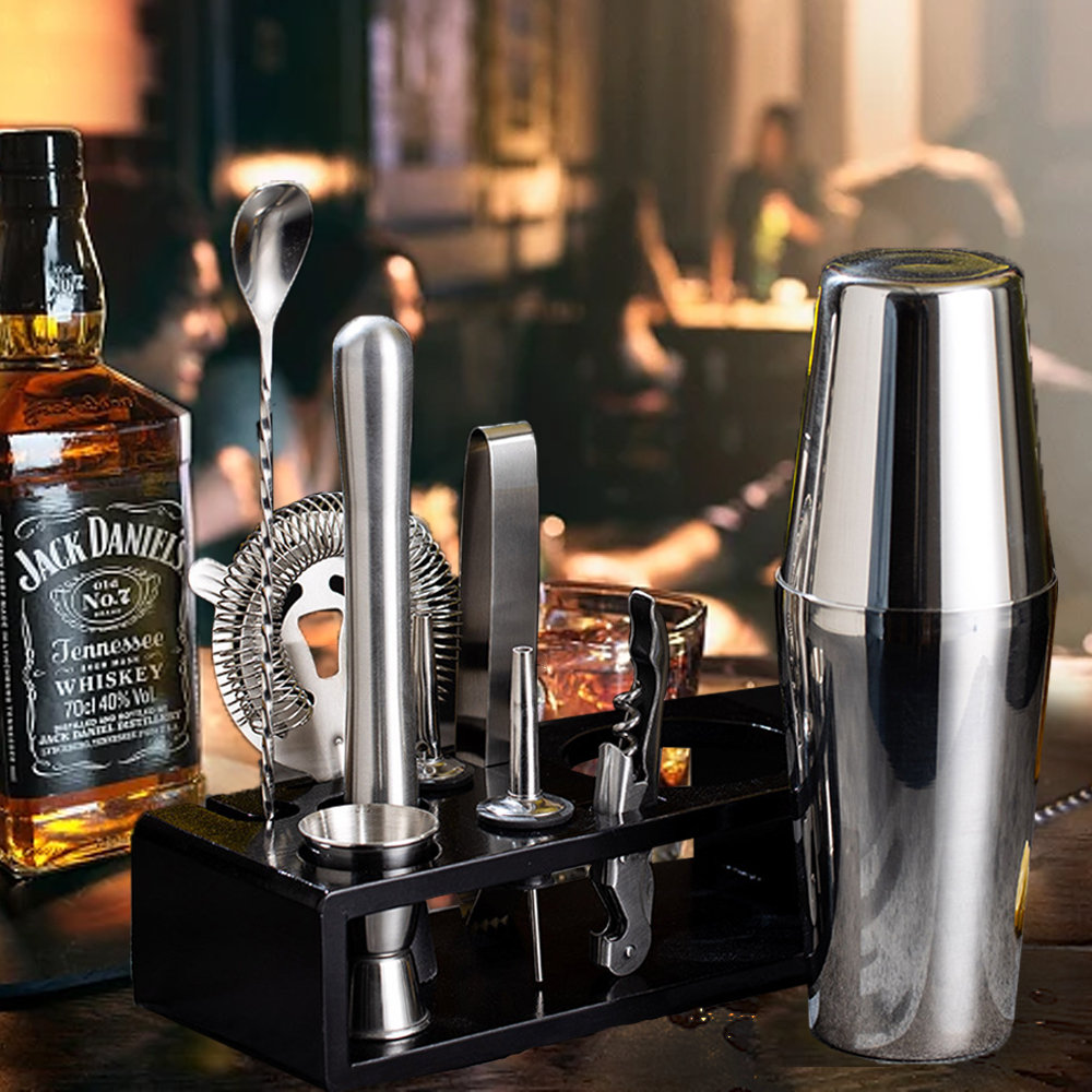 Prep & Savour Deryk Stainless Steel Bar Tool Set | Wayfair