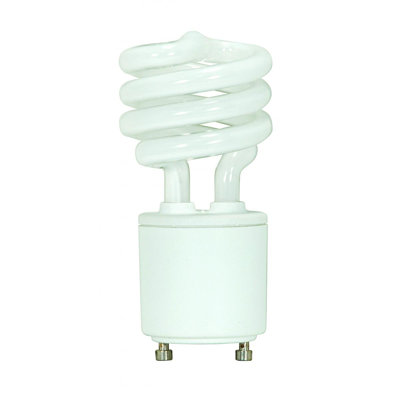 Satco Lighting 13 Watt T2 Shaped GU24 Base Compact Fluorescent Bulb ...