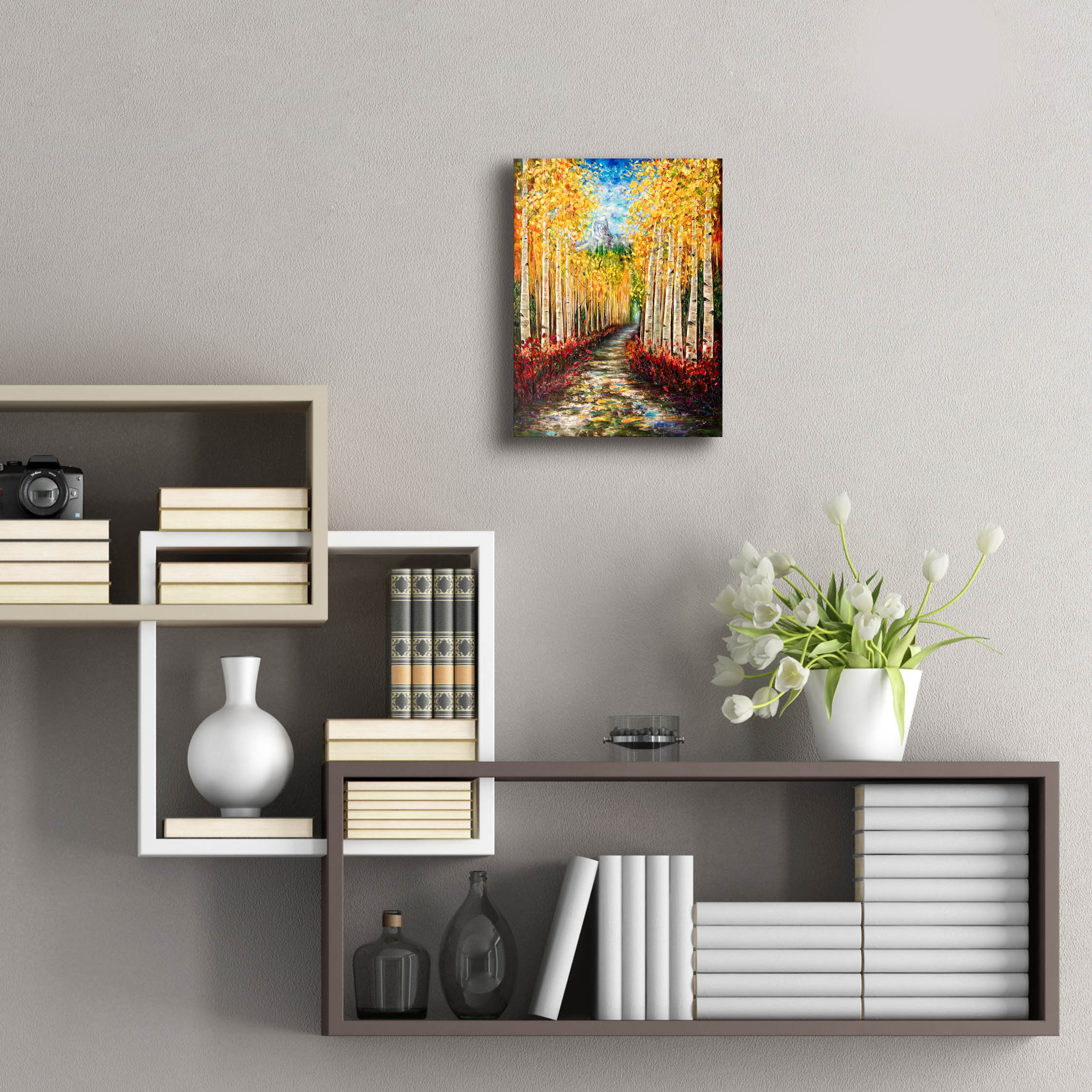 Loon Peak® Nelly Creek Painting of Uncompahgre National Forest' by Lena ...