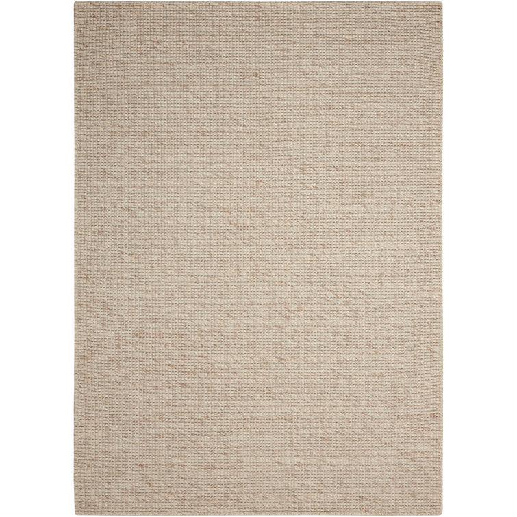 Calvin Klein Lowland Flatweave Cream Rug | Wayfair.co.uk