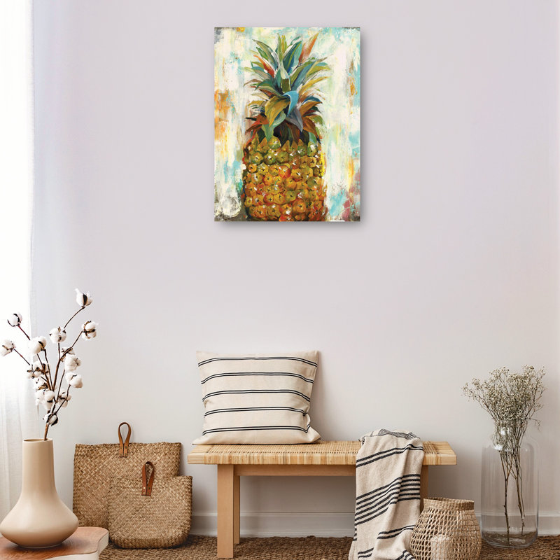 Bay Isle Home™ Pineapple Portrait by Frank Parson Canvas Art Print ...