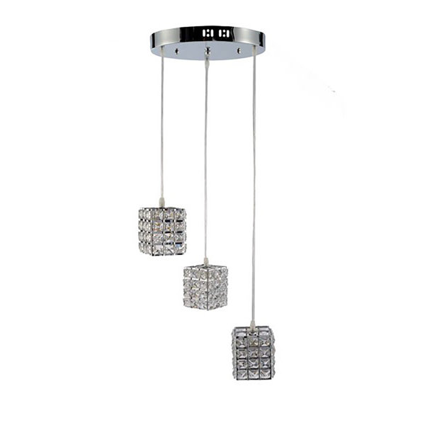 House of Hampton® Pendley 3 - Light Chrome Cluster Pendant - Wayfair Canada