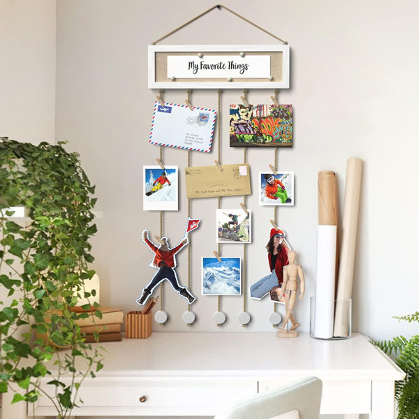 Gracie Oaks Collage Picture Frames Hanging Photo Display Multi Pictures ...