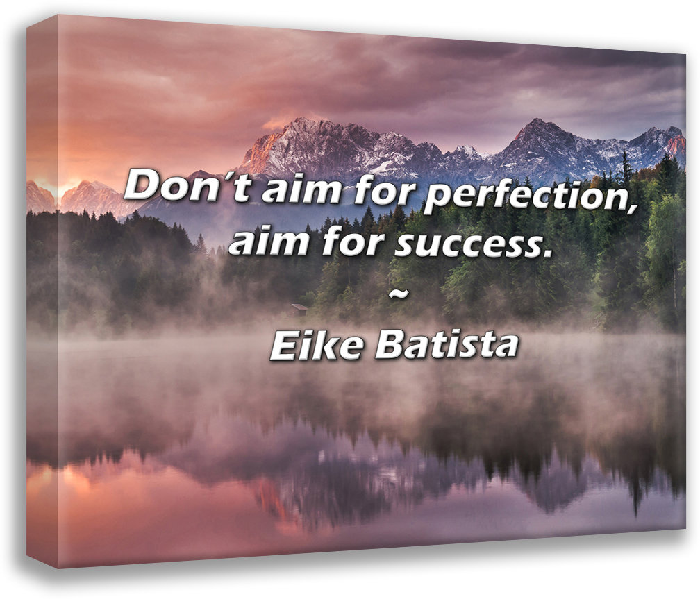 Latitude Run® Eike Batista Quote: Don’t aim for perfection, aim for ...