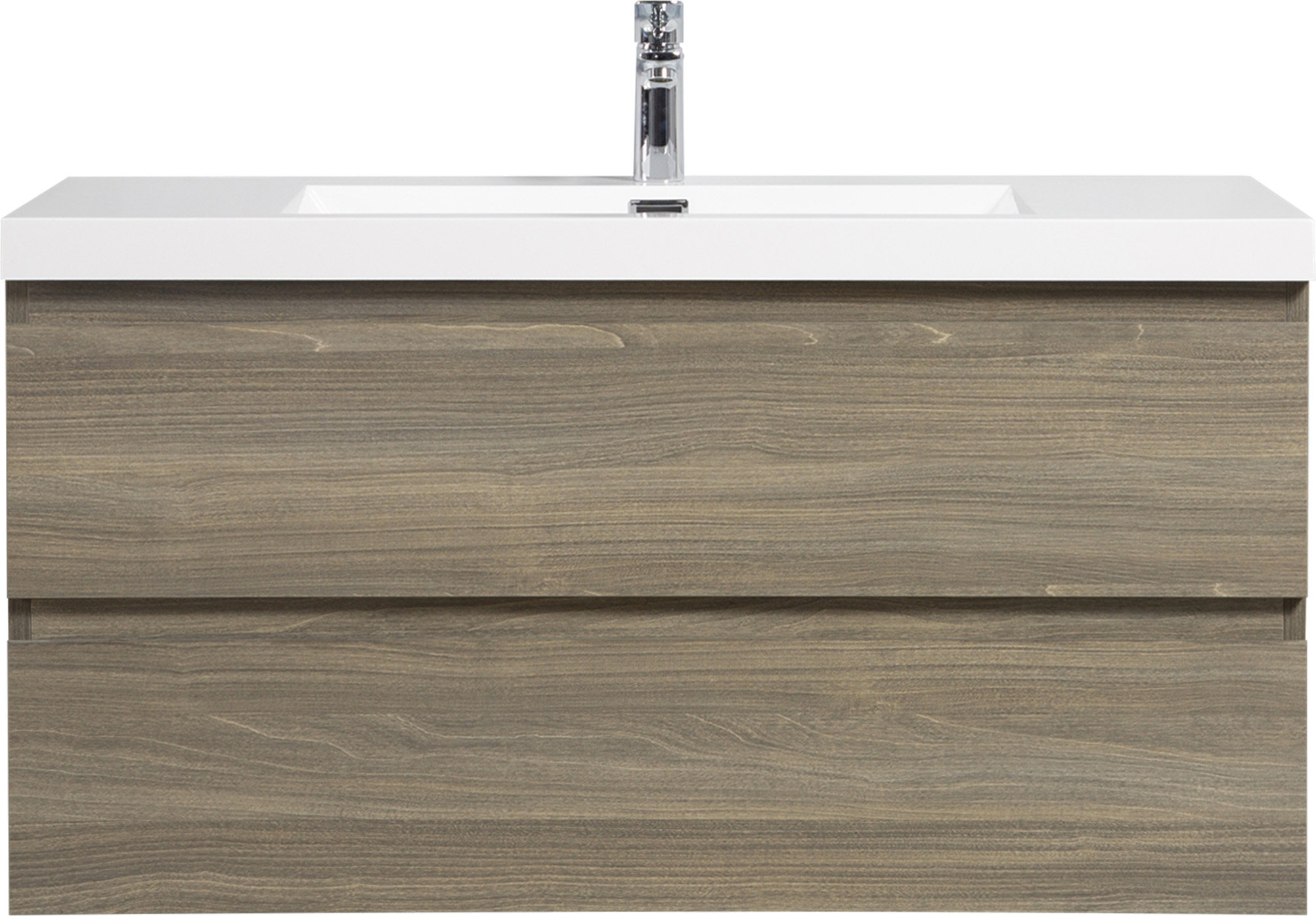 Loon Peak 42" Floating Bathroom Vanity With with Resin Top Basin and ...