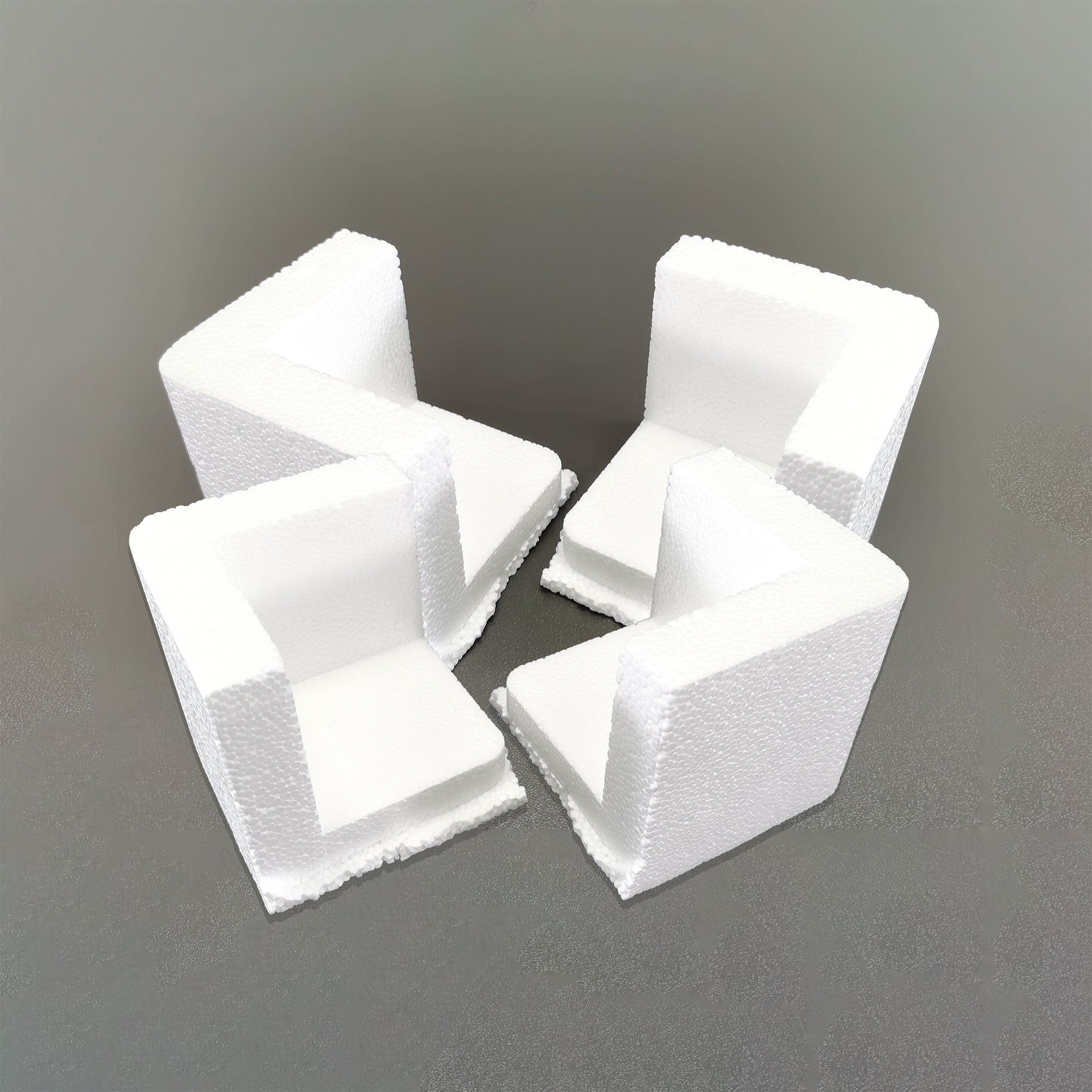 FixtureDisplays Polystyrene Corner Protector for Packaging Shipping ...