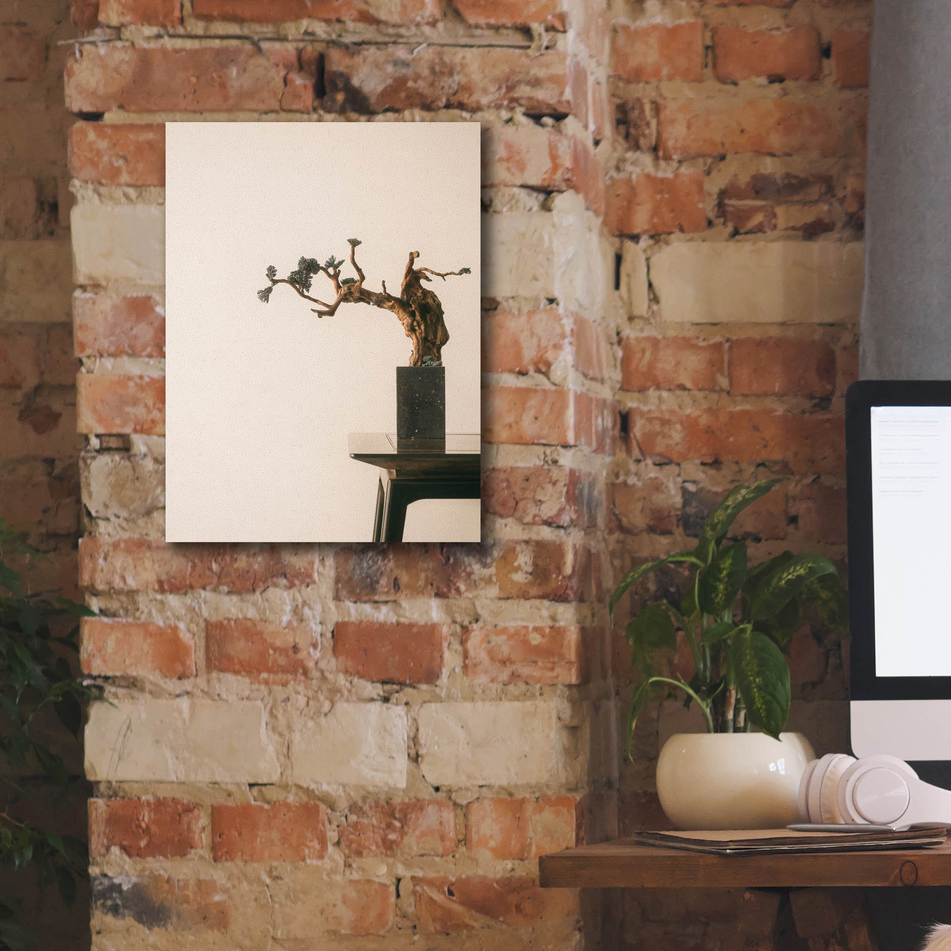 Latitude Run® 'Patience And Dedication Bonsai' by Incado Canvas Wall ...