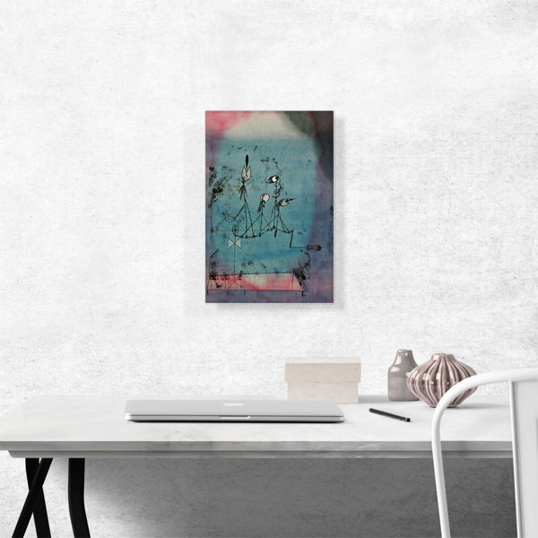 ARTCANVAS Twittering Machine 1922 On Canvas by Paul Klee Print ...