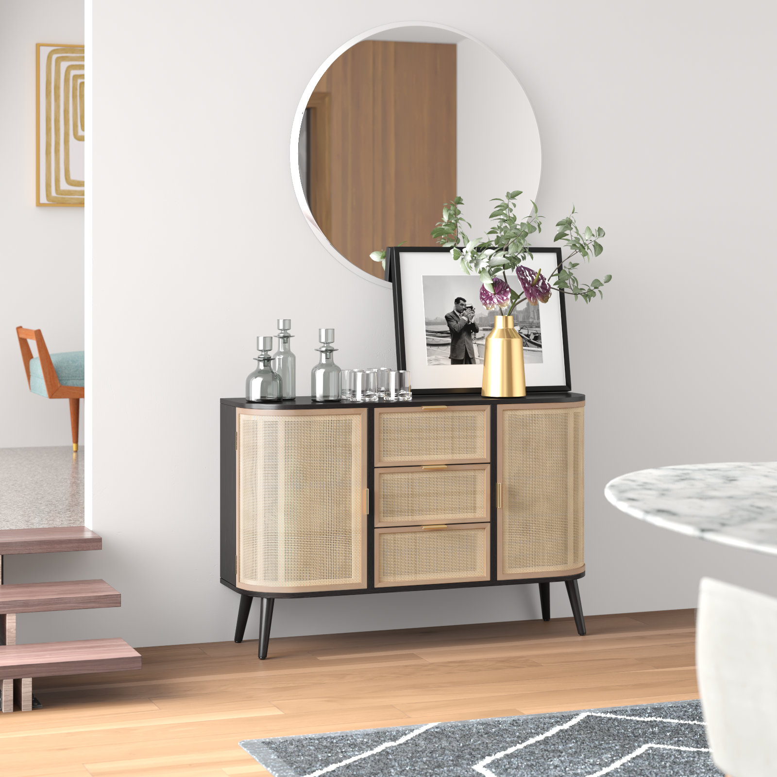 Wade Logan® Atanya 2 - Door Accent Cabinet | Wayfair