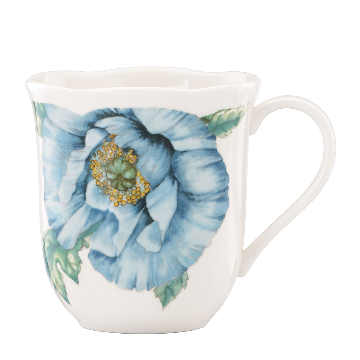 Lenox Butterfly Meadow Blue 4 Piece Blue Mug Set & Reviews | Wayfair