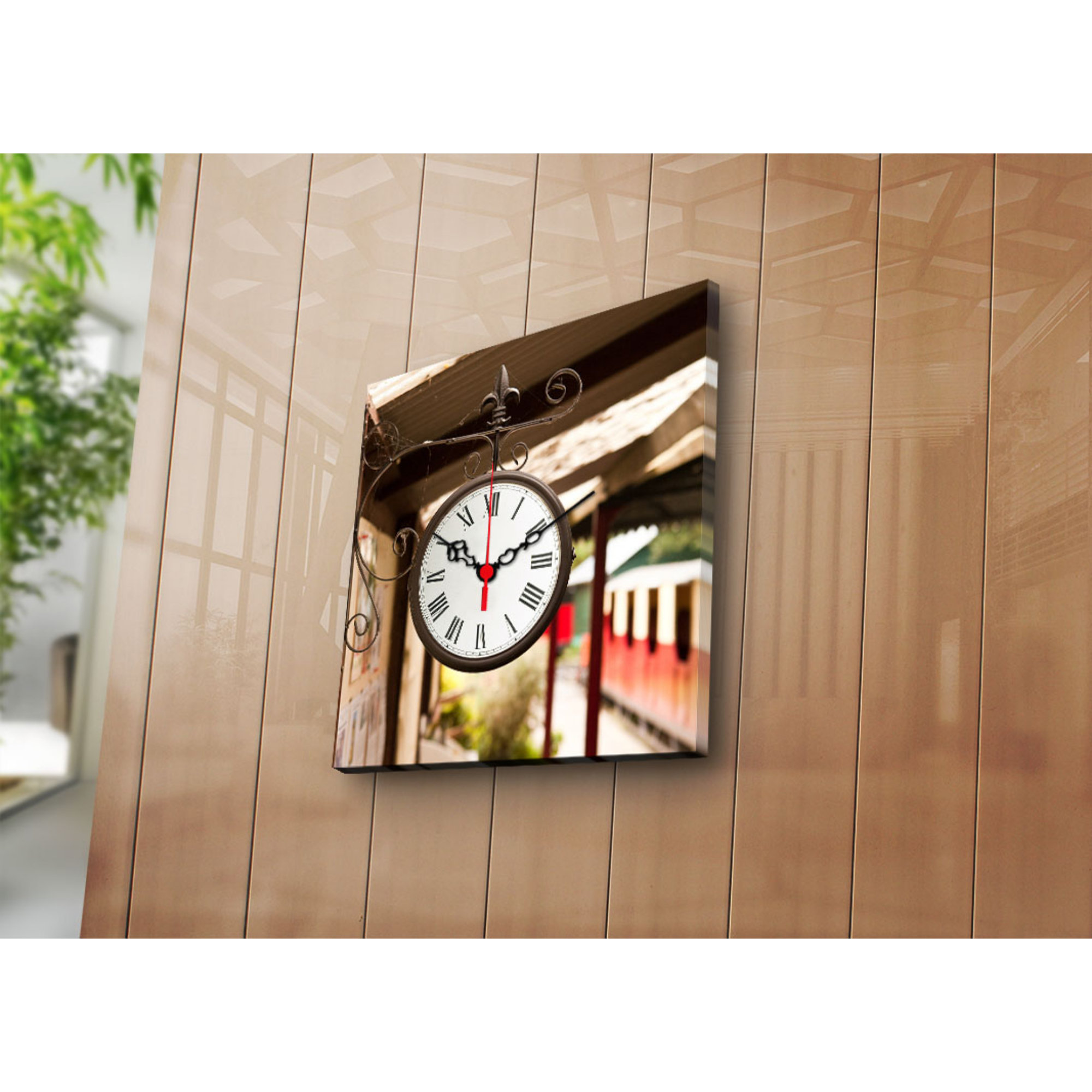 East Urban Home Durlene Wall Clock | Wayfair