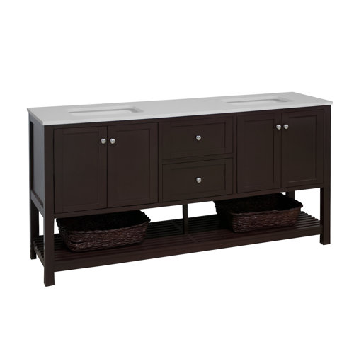 Brown Bathroom Vanities You'll Love | Wayfair