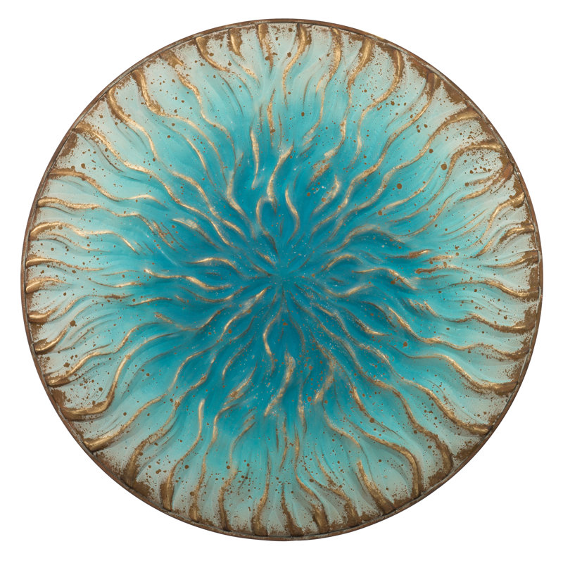 Regal Art & Gift Blue Wave Wall Decor 36" & Reviews | Wayfair