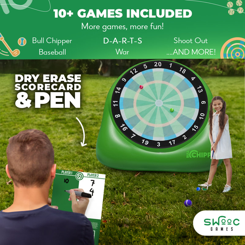 SWOOC Bull Chipper | Giant Golf Darts (Over 6ft Tall) & Reviews ...