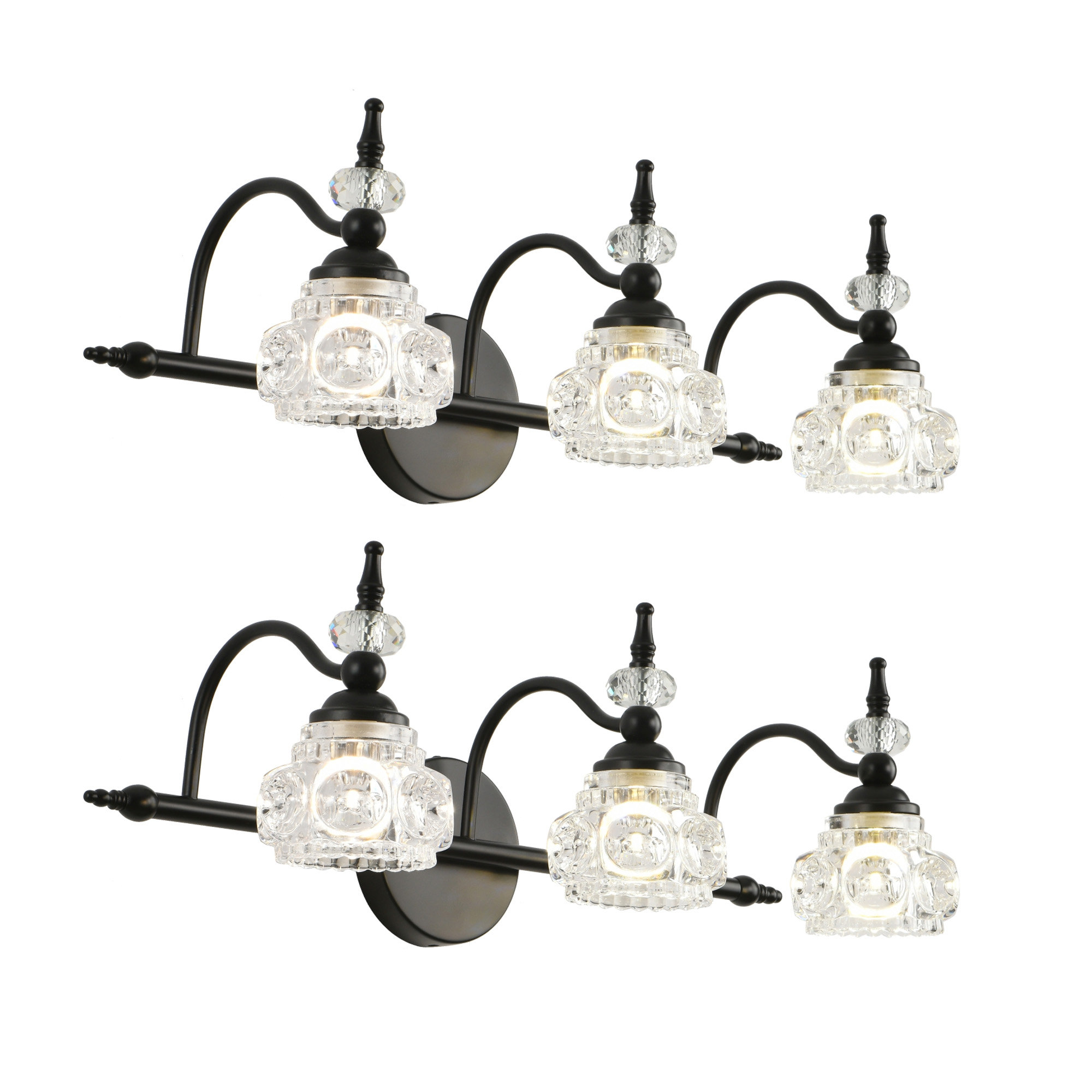 House of Hampton® Janila 3 - Light Dimmable Vanity Light & Reviews | Wayfair