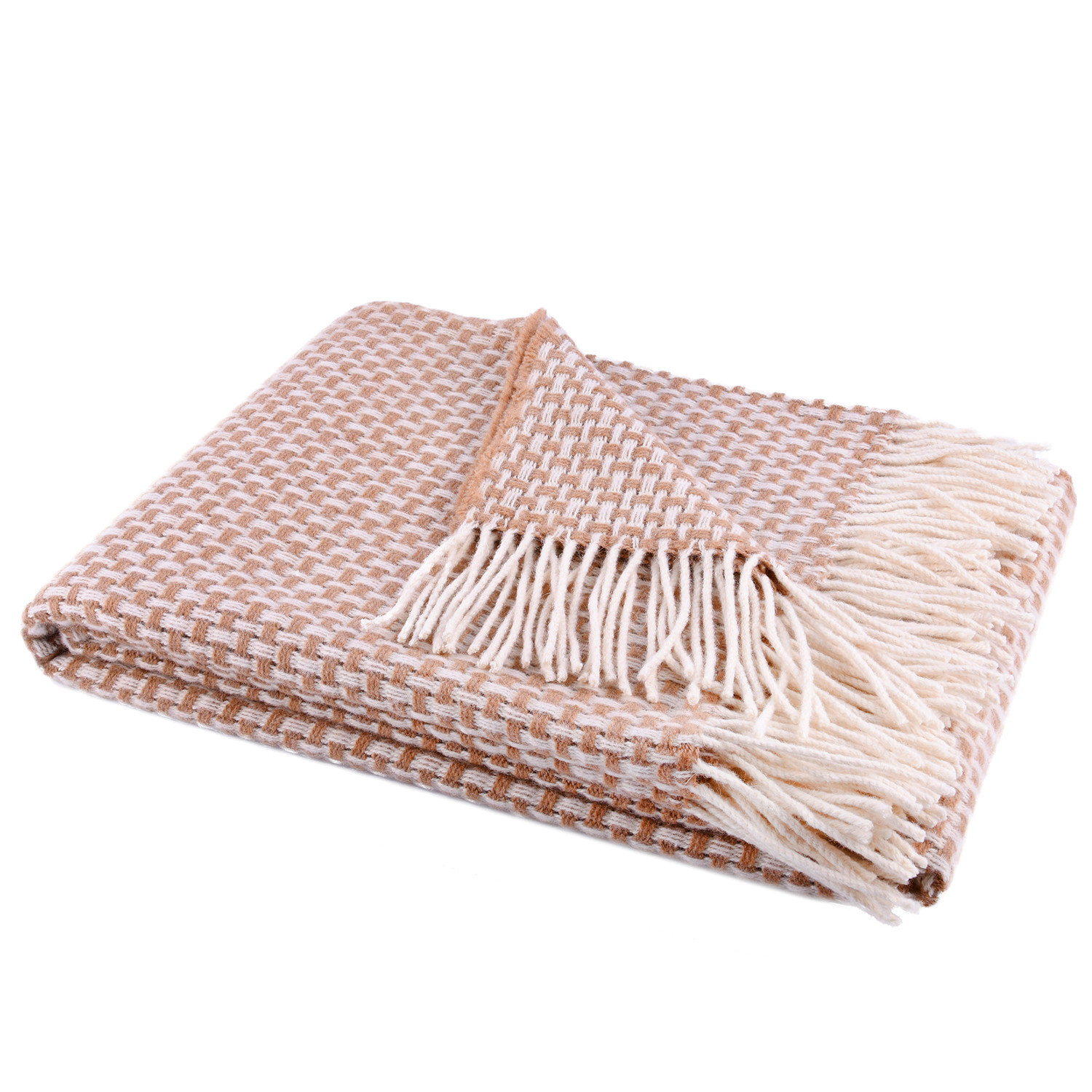 VLADI Merino Wool Throw | Wayfair