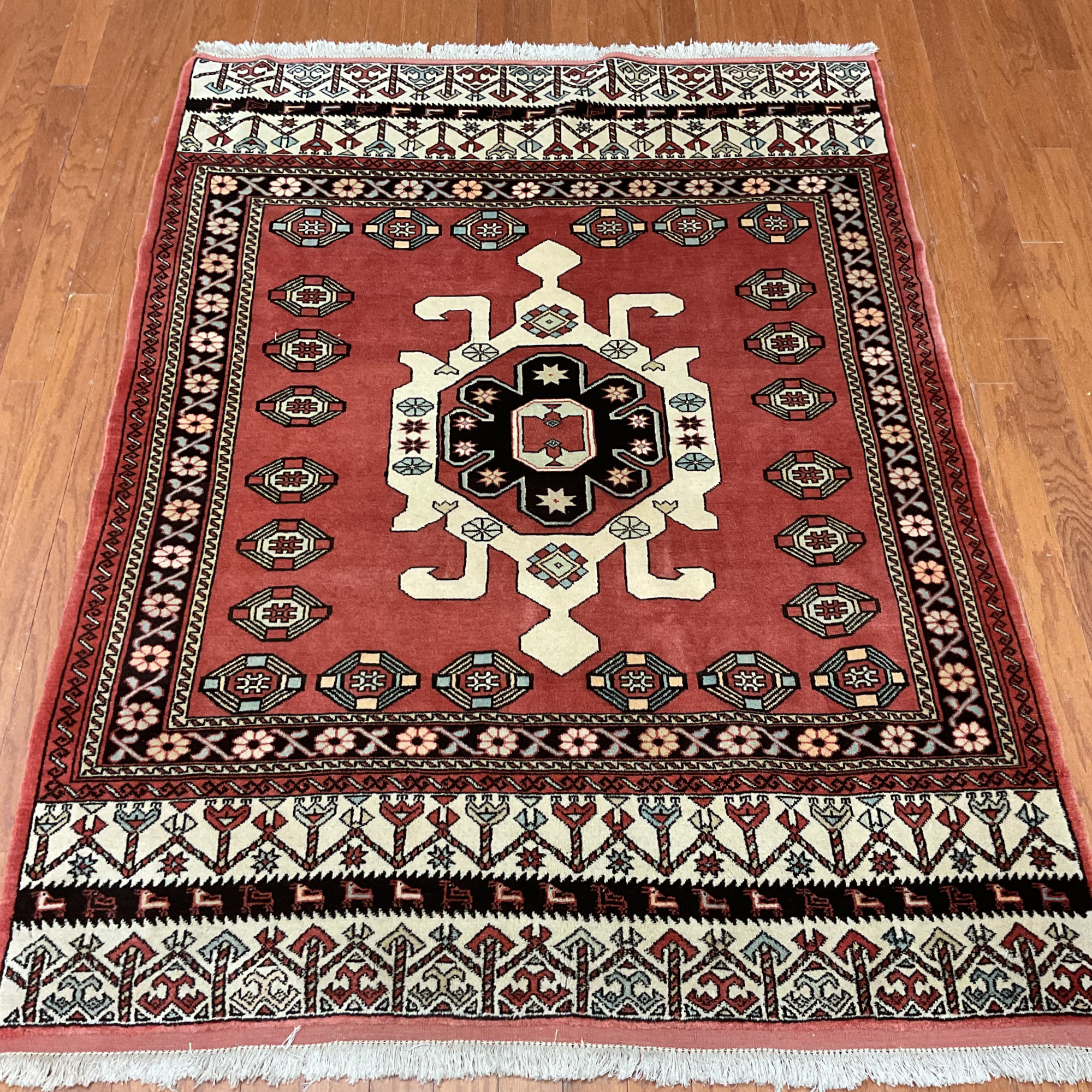 Hokku Designs Handmade Kurdish Wool Rug | Wayfair