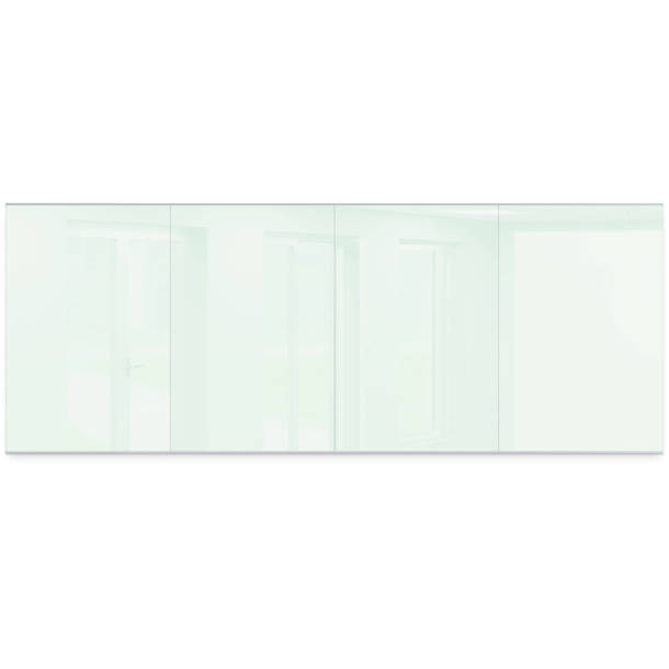 MooreCo Unity Wall Glass Magnetic Oversized - 8 ' & Up Glass Board ...