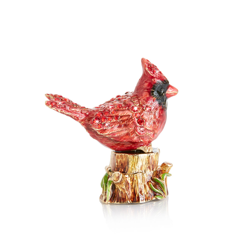 Jay Strongwater Cardinal Box | Wayfair