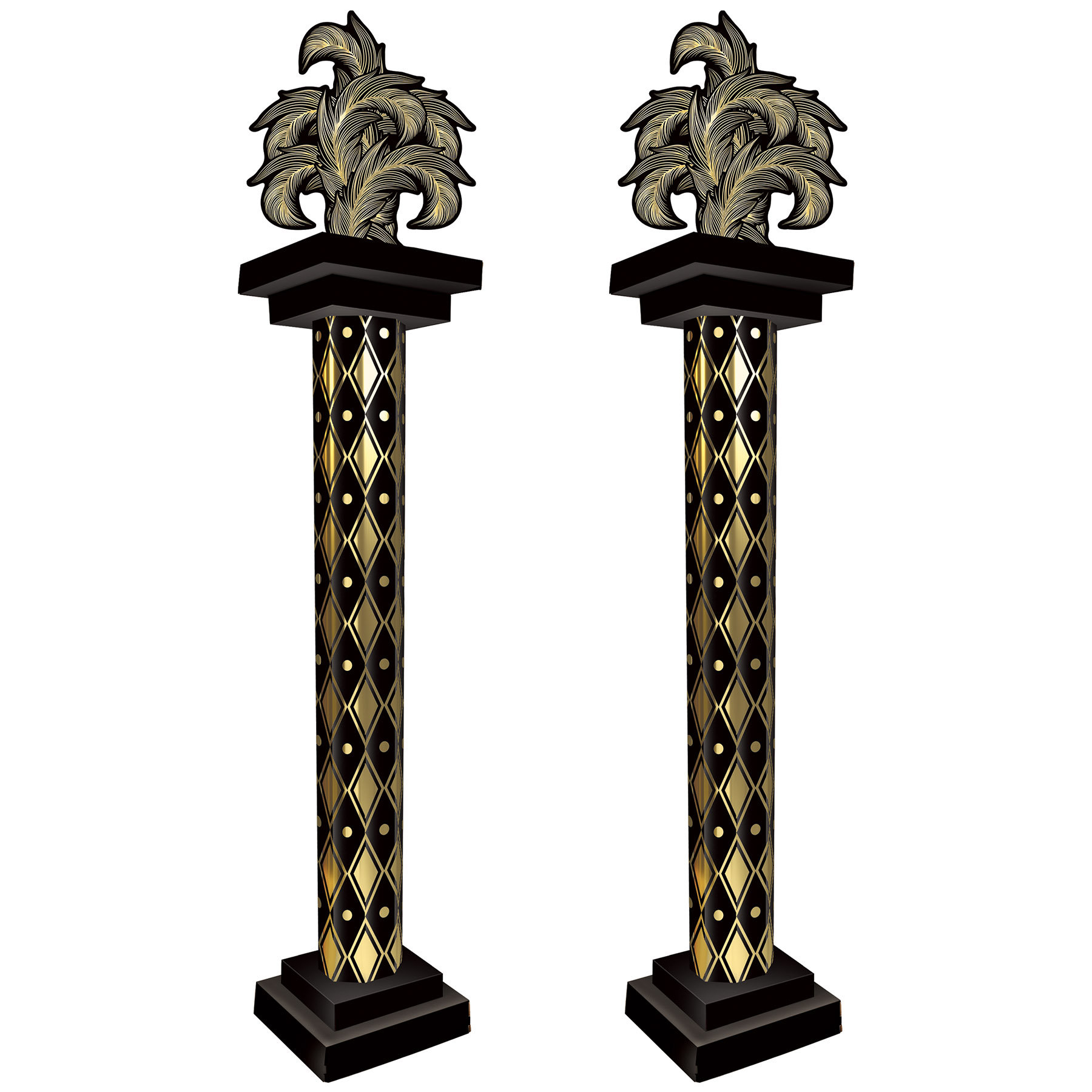Beistle Masquerade 3-D Tall Column Props | Wayfair