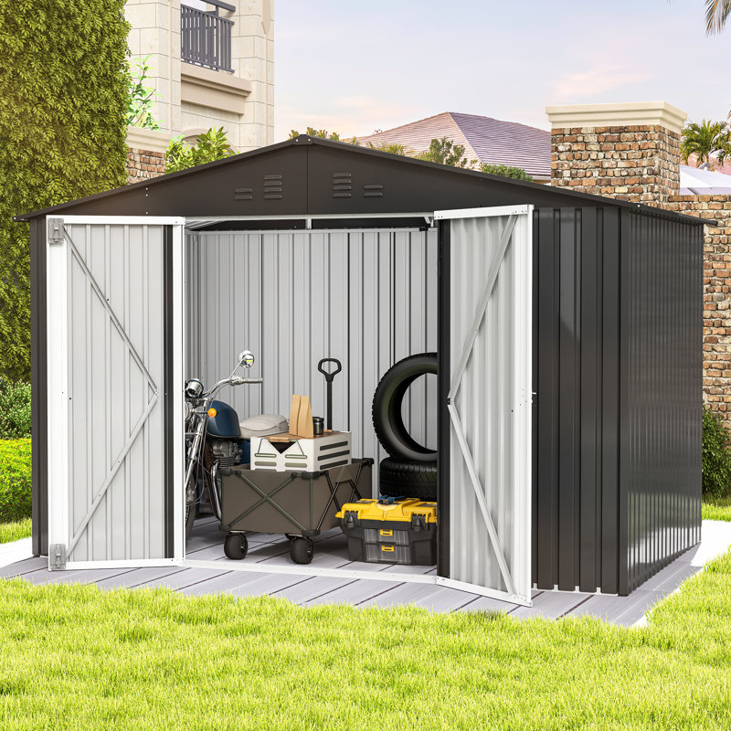 Balconera 9x6 FT Storage Shed | Wayfair