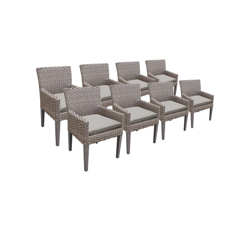 Sol 72 Outdoor™ Rochford Outdoor Dining Armchair with Cushion | Wayfair