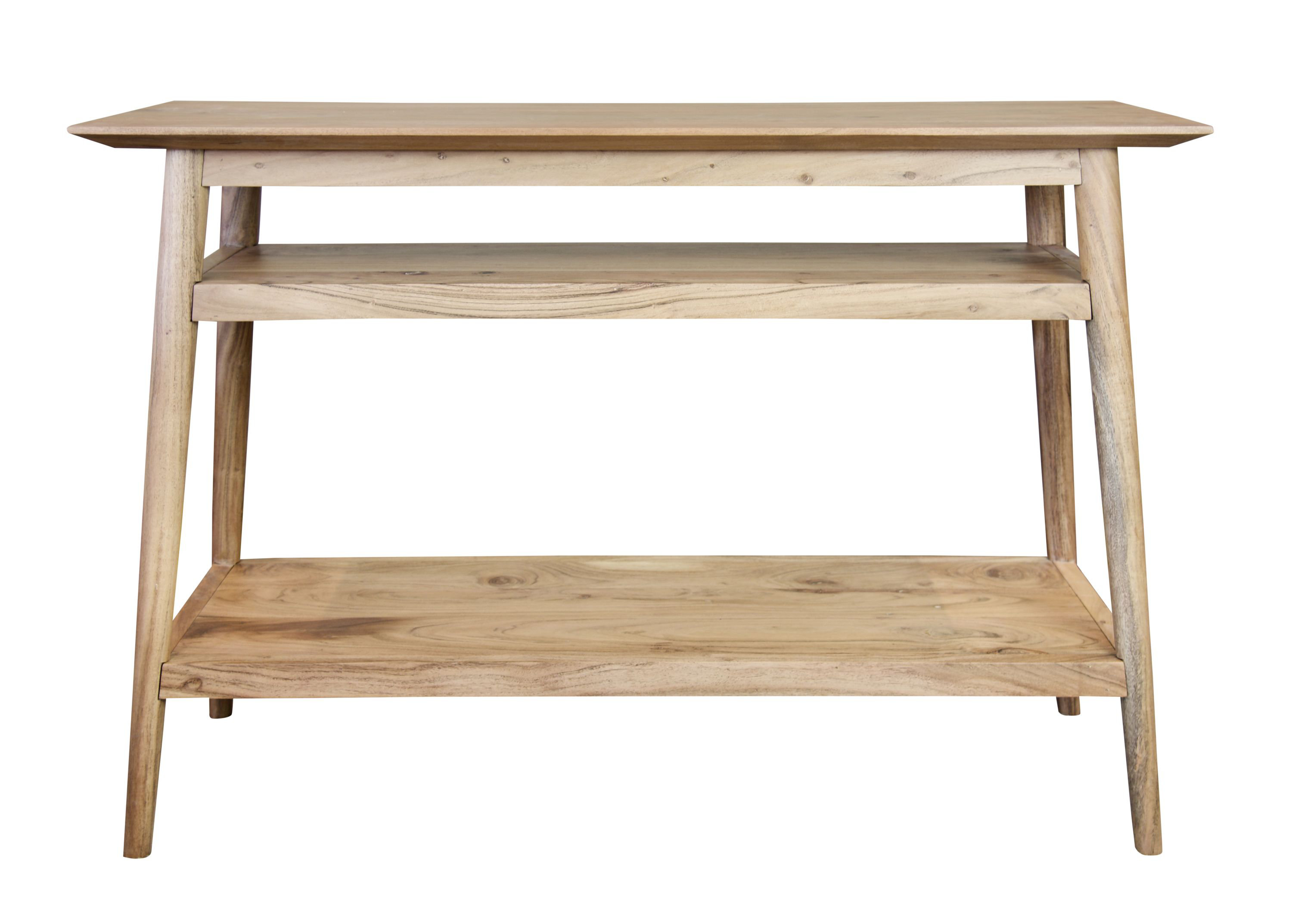 Union Rustic Camila Solid Acacia Console Table | Wayfair
