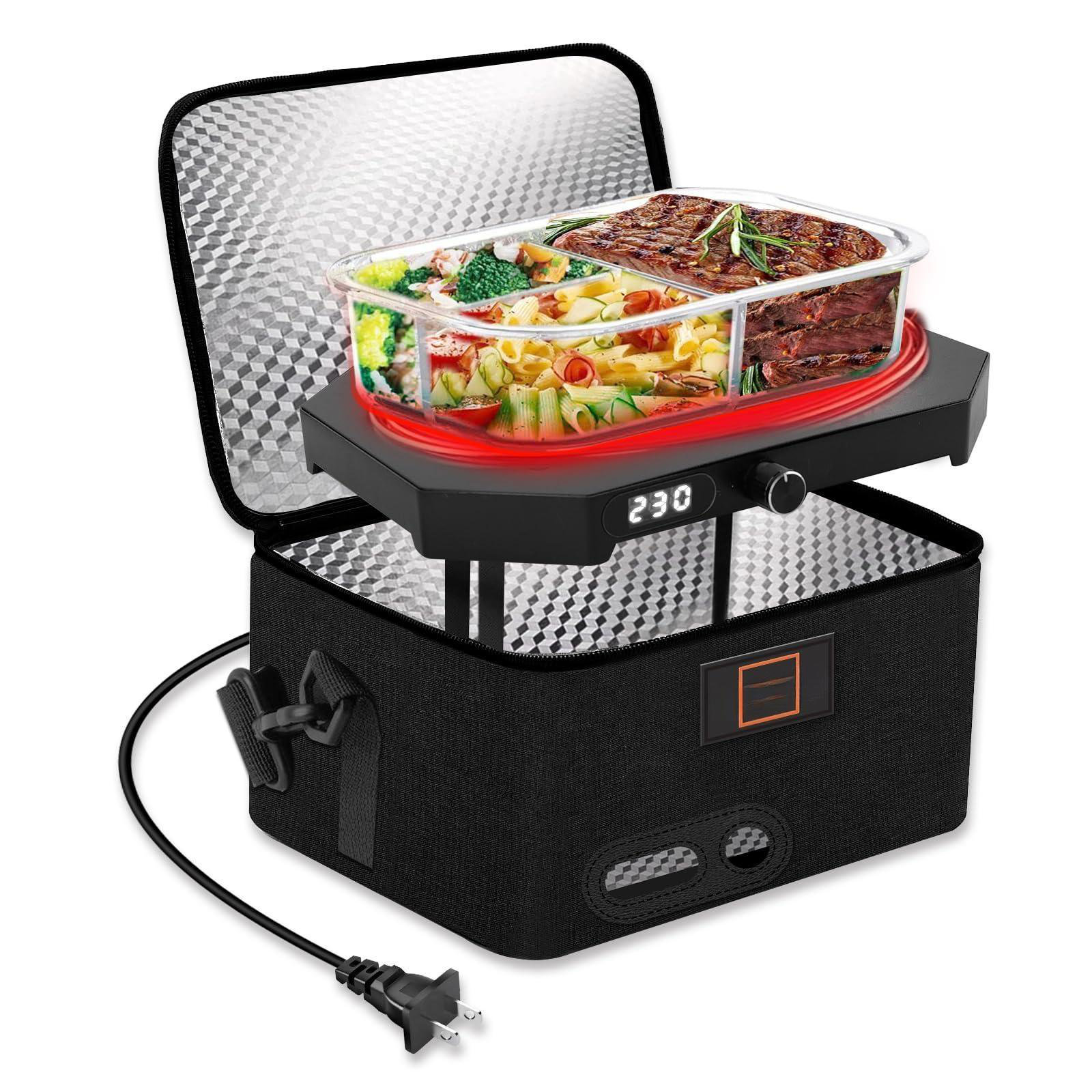 Prep & Savour Mini Portable Oven 110V Food Warmer Electric Lunch Box ...