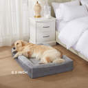 Tucker Murphy Pet™ Orthopedic Dog Bed For Dogs, Waterproof Thick Foam ...