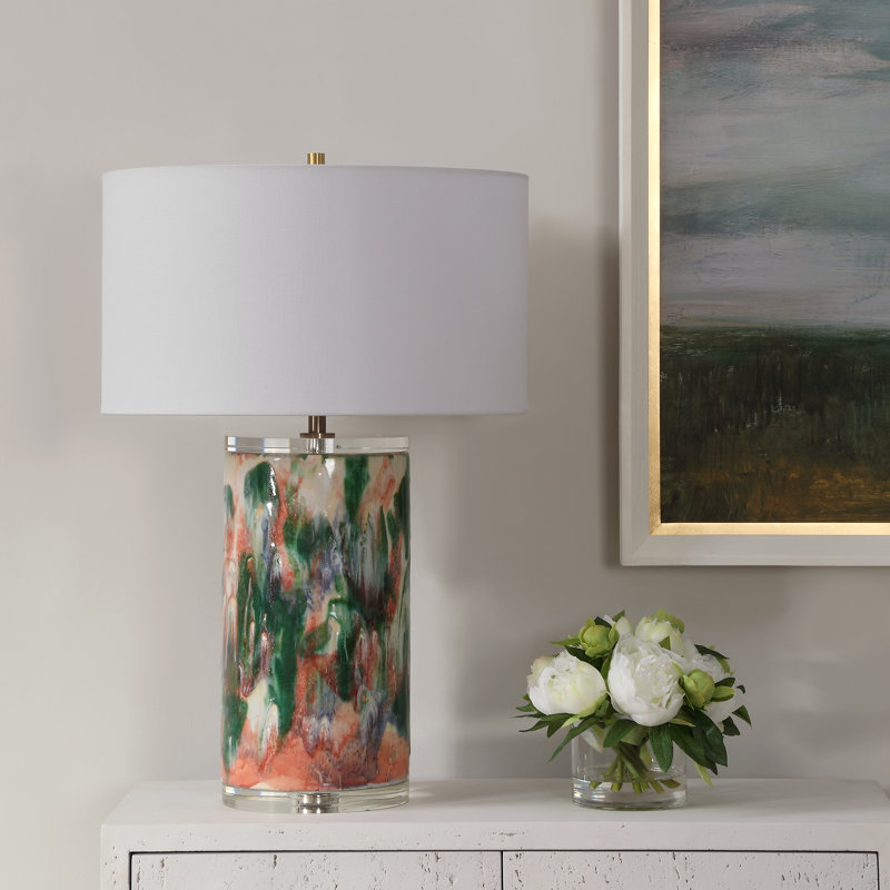 Orren Ellis Brentlinger Multi-Colored Table Lamp | Wayfair