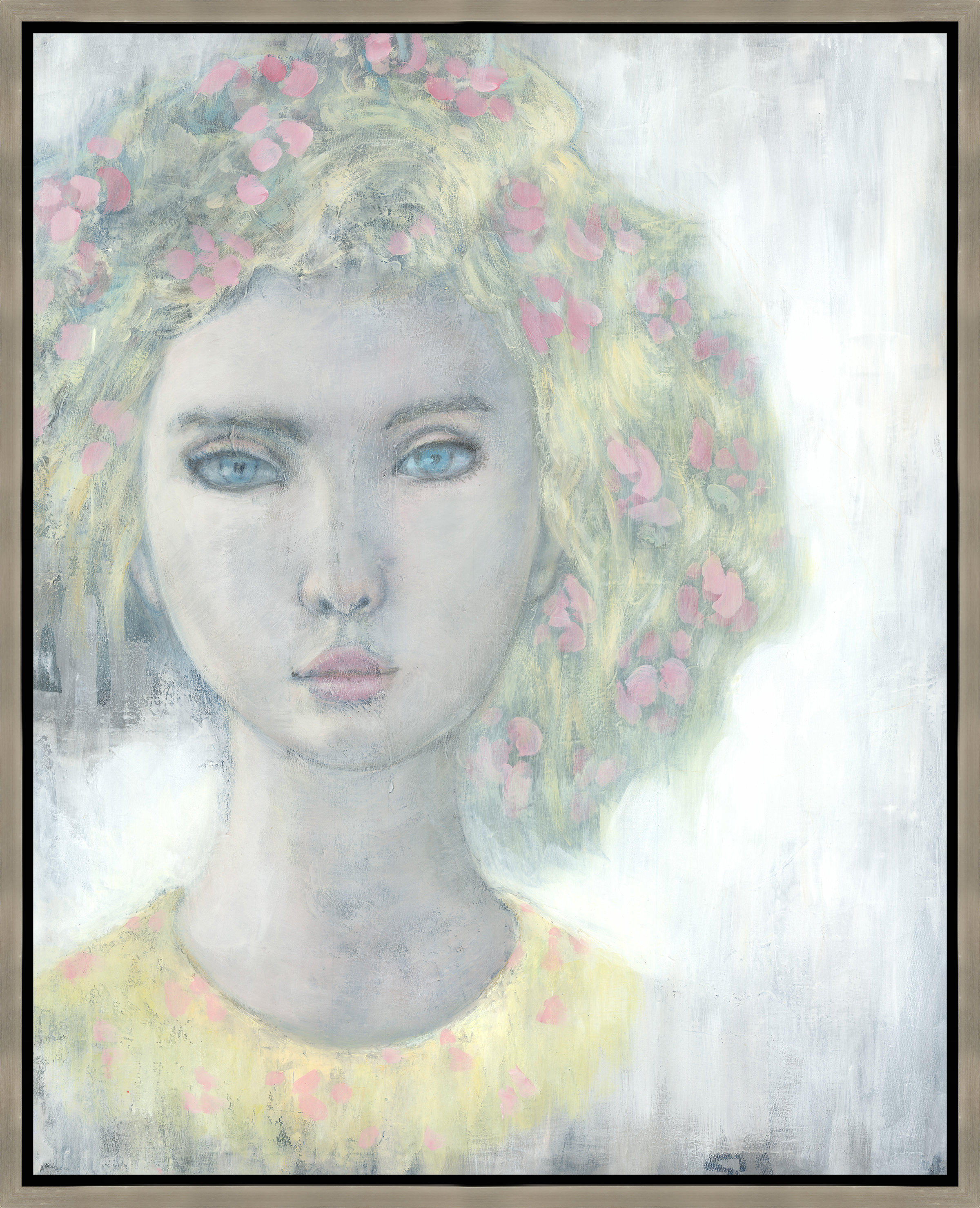 Chelsea Art Studio Flower Power I by Victor Ryan - Floater Frame ...