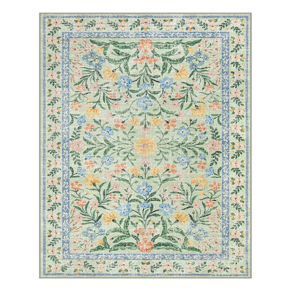 ENOLIL Boho Machine Washable Area Rugs 8x10,Large Rugs for Living Room ...