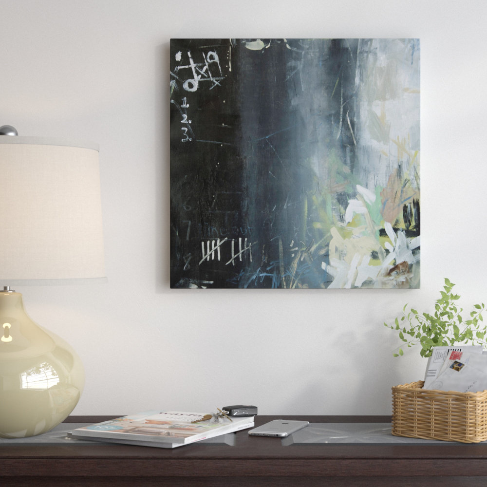 East Urban Home 'Chalk One Up' Painting Print on Wrapped Canvas | Wayfair