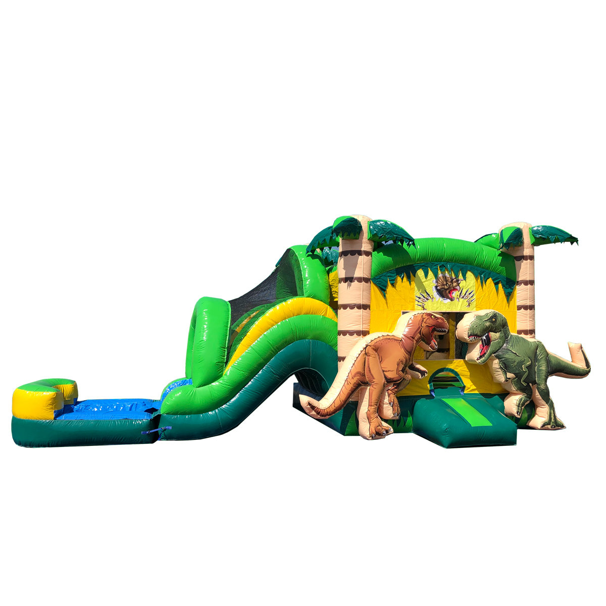 Jingo Jump 30' x 13' Inflatable Water Slide with Air Blower - Wayfair ...