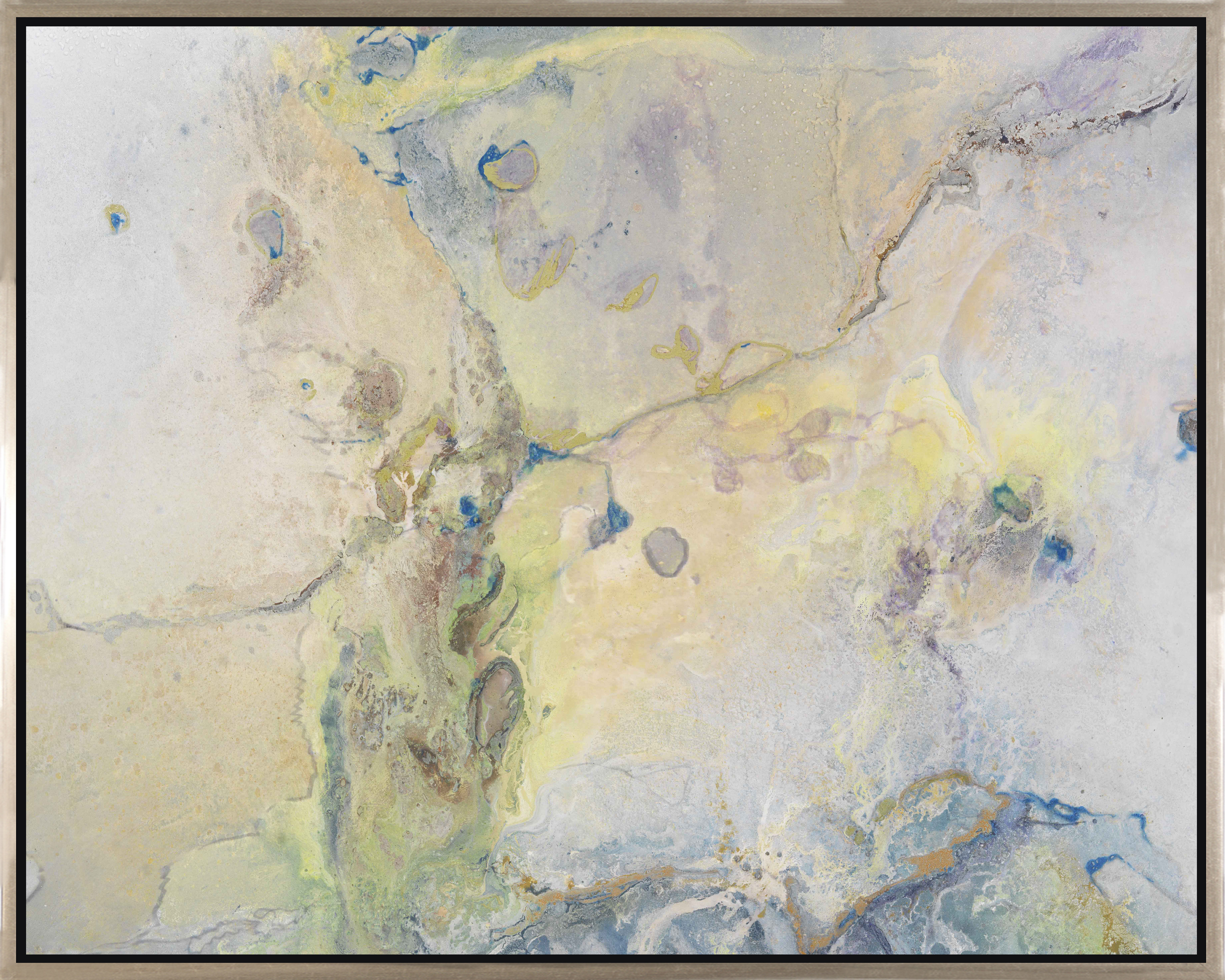 CHC Art, Inc. Look Between the Cracks - Floater Frame Painting on ...