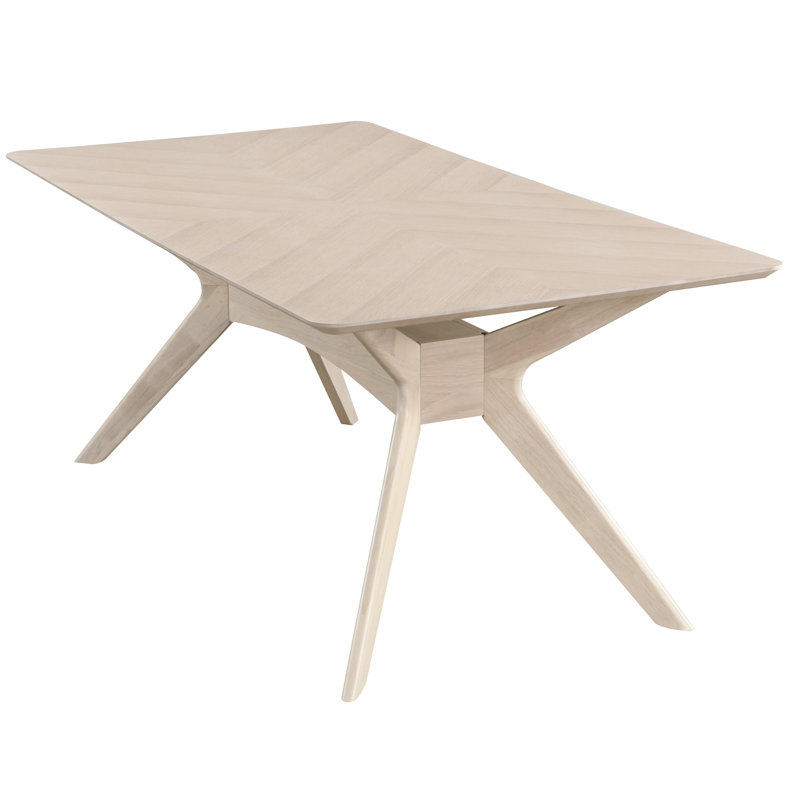 AllModern Budapest 71" Wood Dining Table & Reviews | Wayfair