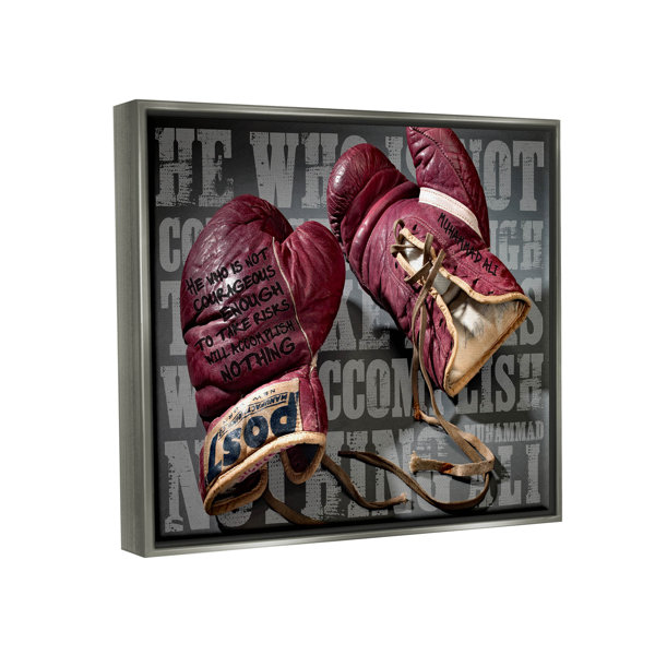 Latitude Run® " He Who Is Not Courageous Boxing Phrase " by Erica ...