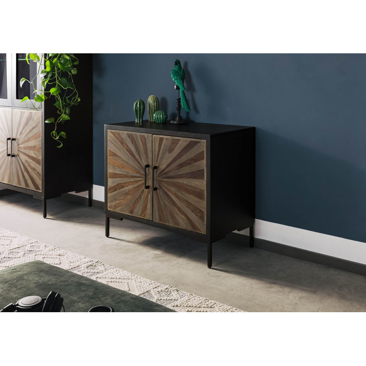 Massivmoebel24 90cm Solid Wood Sideboard | Wayfair.co.uk