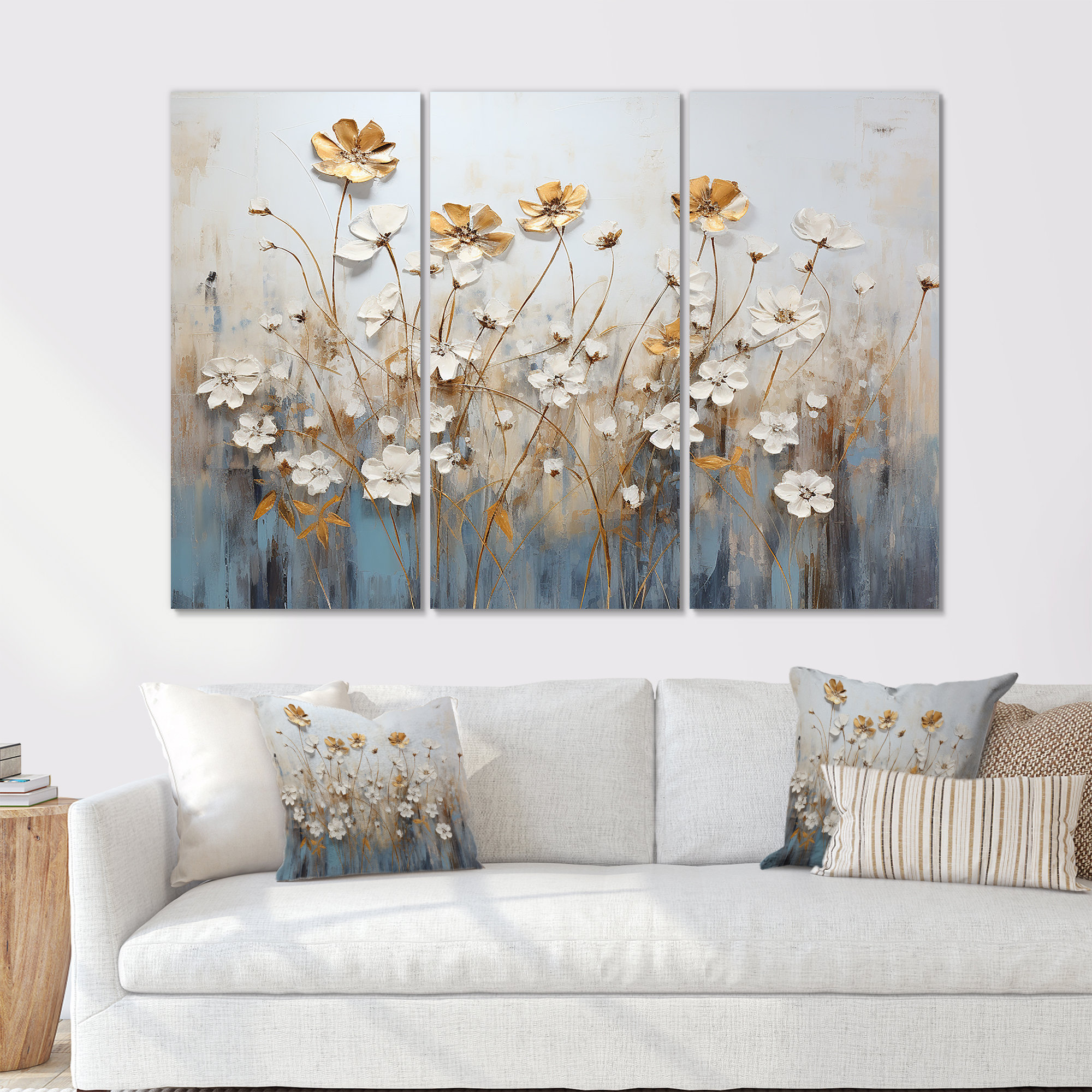 Red Barrel Studio Scerene Wildflowers In Bloom II - Wildflowers Wall ...