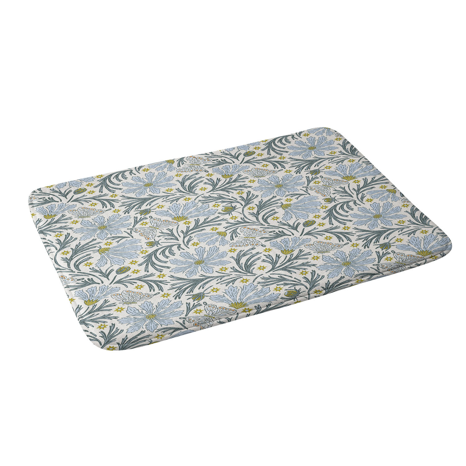 Deny Designs De Koro Cosmos and stars Memory Foam Bath Mat | Wayfair