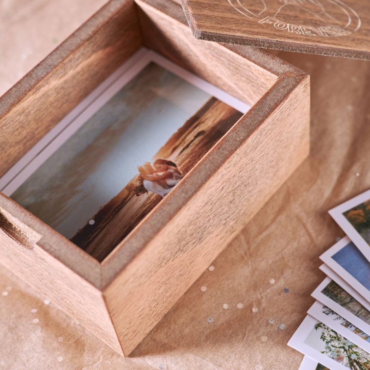 zarify Wooden Memory Box | Wayfair.co.uk