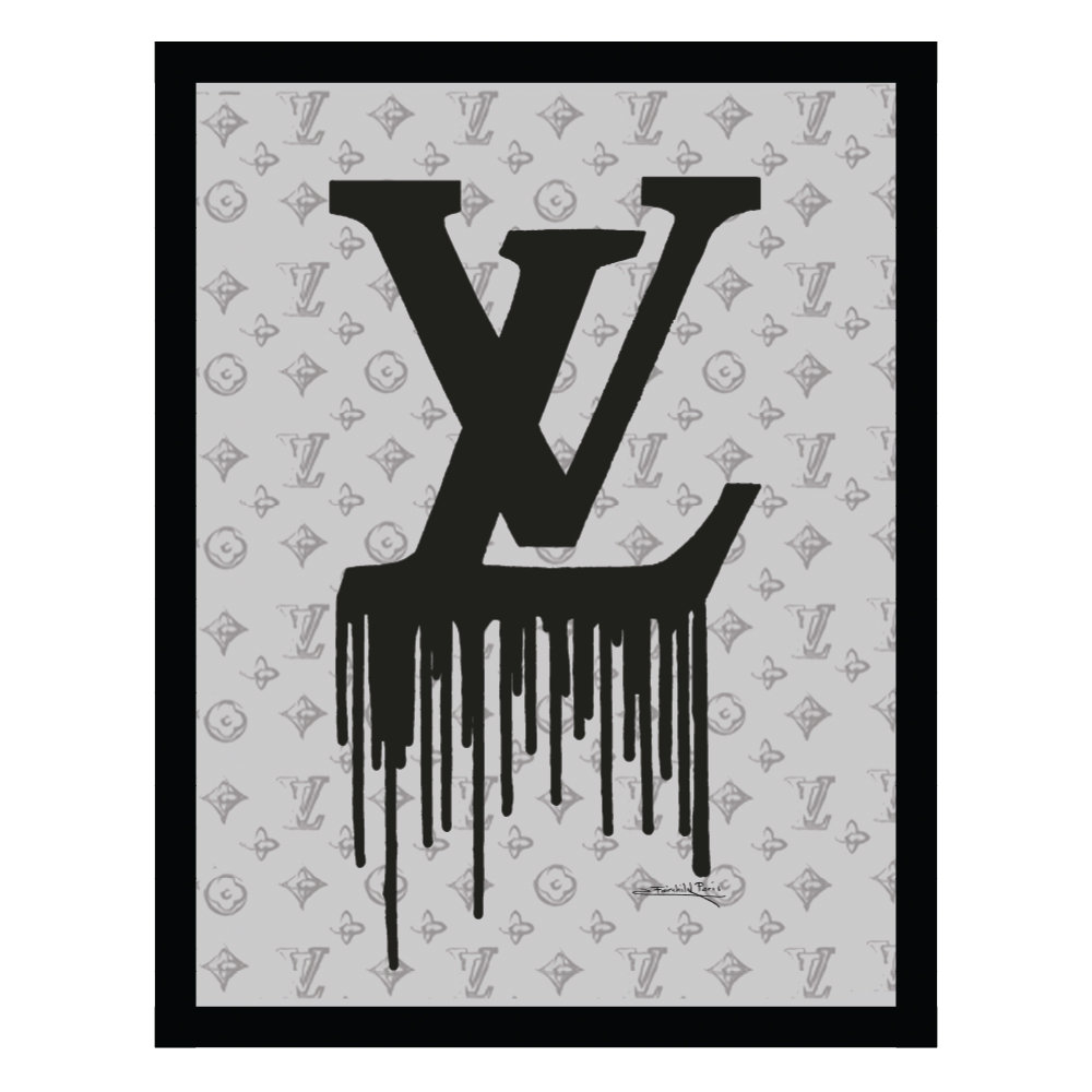 Mercer41 Fashion Designer Drip Logo - Framed Print - Wayfair Canada