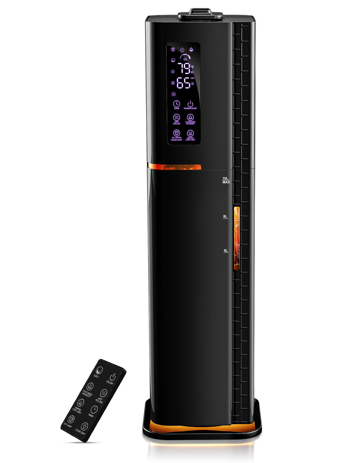 BEACHWATER POOL & SPA, LLC 2.64Gal Humidifiers For Bedroom Large Room ...