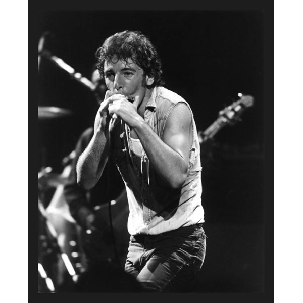 Latitude Run® Bruce Springsteen Live On Stage Black and White 24 x 36 ...
