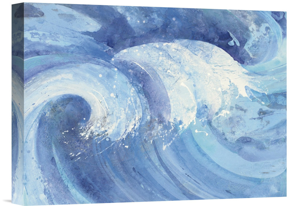 East Urban Home 'The Big Wave' Print | Wayfair