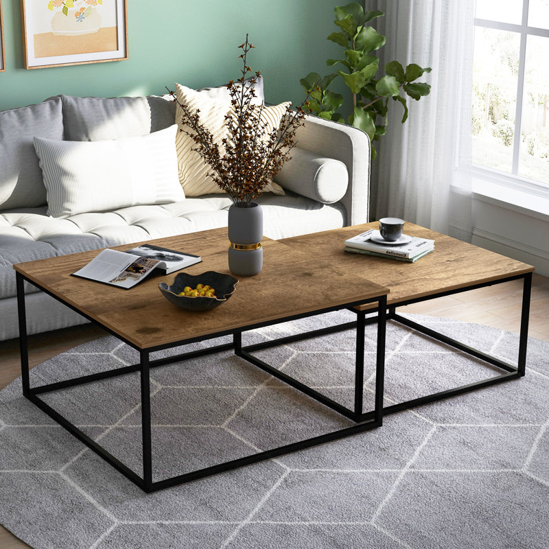 17 Stories Wymore Nesting Coffee Table & Reviews | Wayfair